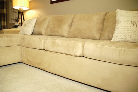 How to make an old couch new again for $10 – Living Rich on Less